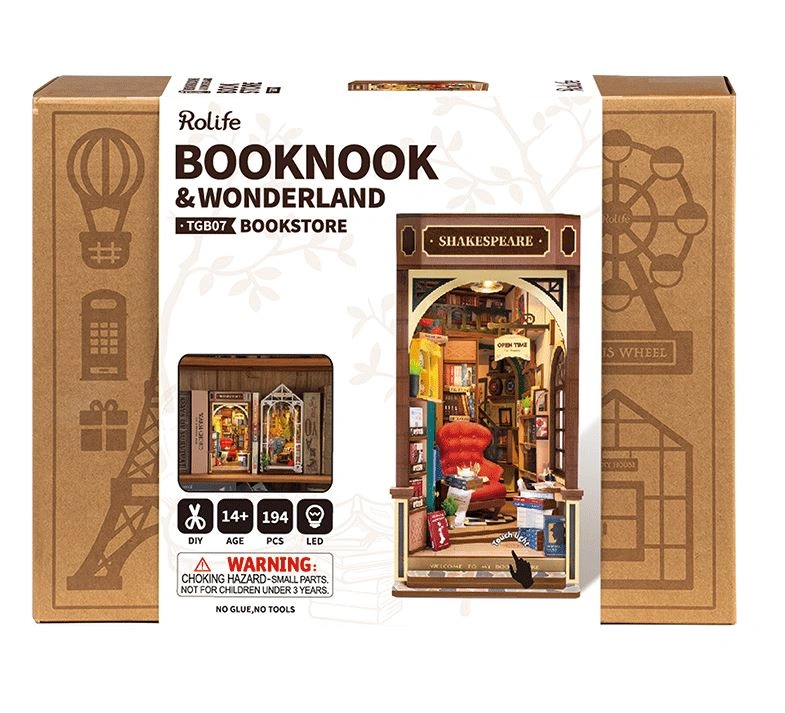 Bookstore - Book Nook Kit - Rolife