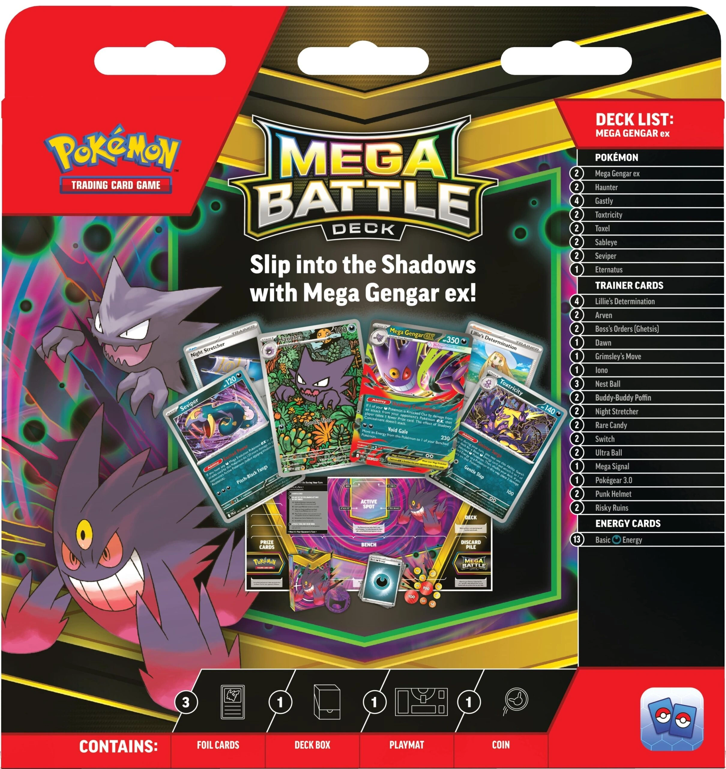 Pokémon TCG: Mega Battle Deck - Mega Gengar ex