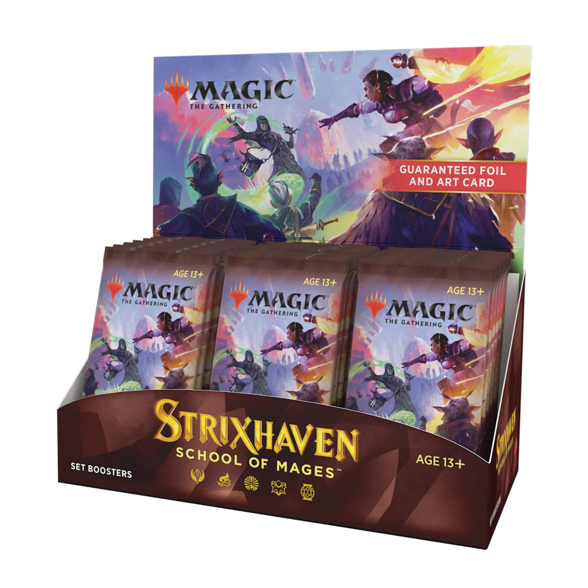 Magic The Gathering - Strixhaven: School of Mages Set Booster Display ...